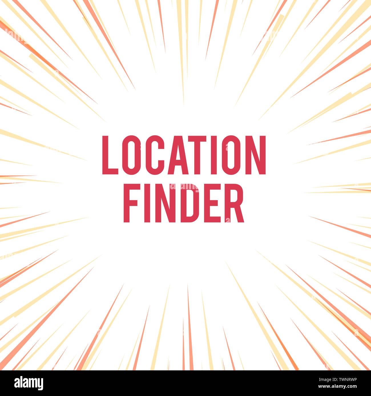 Handwriting text writing Location Finder. Conceptual photo A service ...