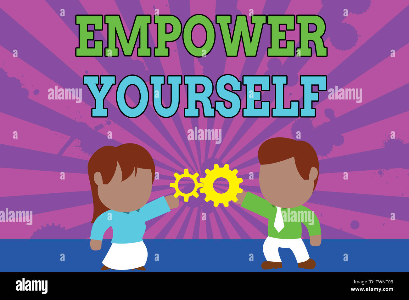 Conceptual hand writing showing Empower Yourself. Concept meaning ...