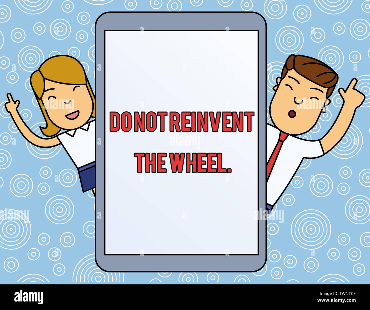 Word writing text Do Not Reinvent The Wheel. Business photo showcasing ...