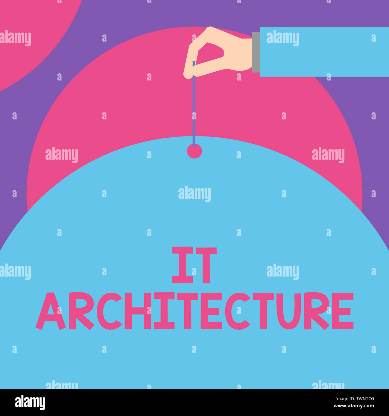 Handwriting text It Architecture. Conceptual photo Architecture is ...