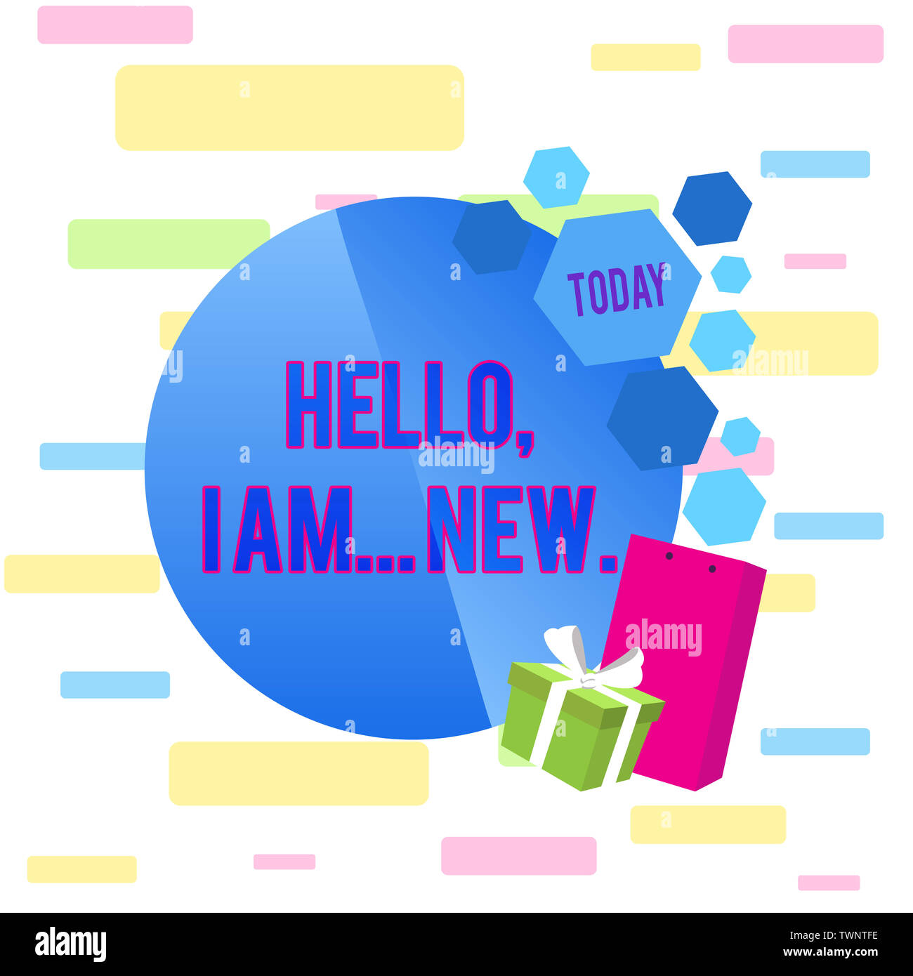 New student introducing Cut Out Stock Images & Pictures - Alamy