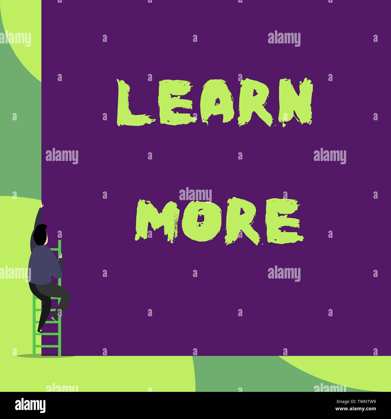 Text sign showing Learn More. Business photo showcasing knowledge or ...