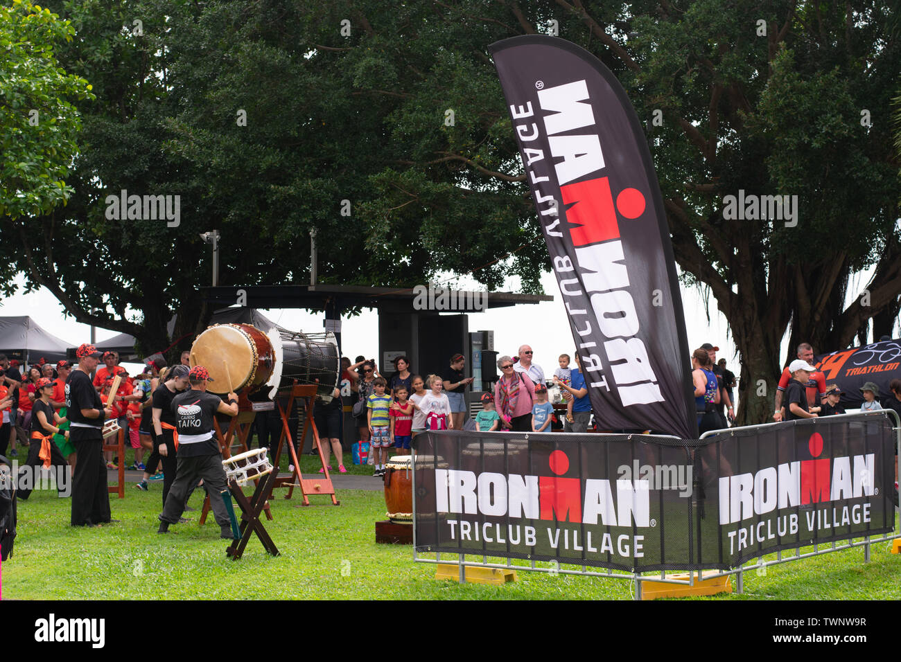 Iron Man Fun run event in Cairns, Queensland, Australia Stock Photo - Alamy