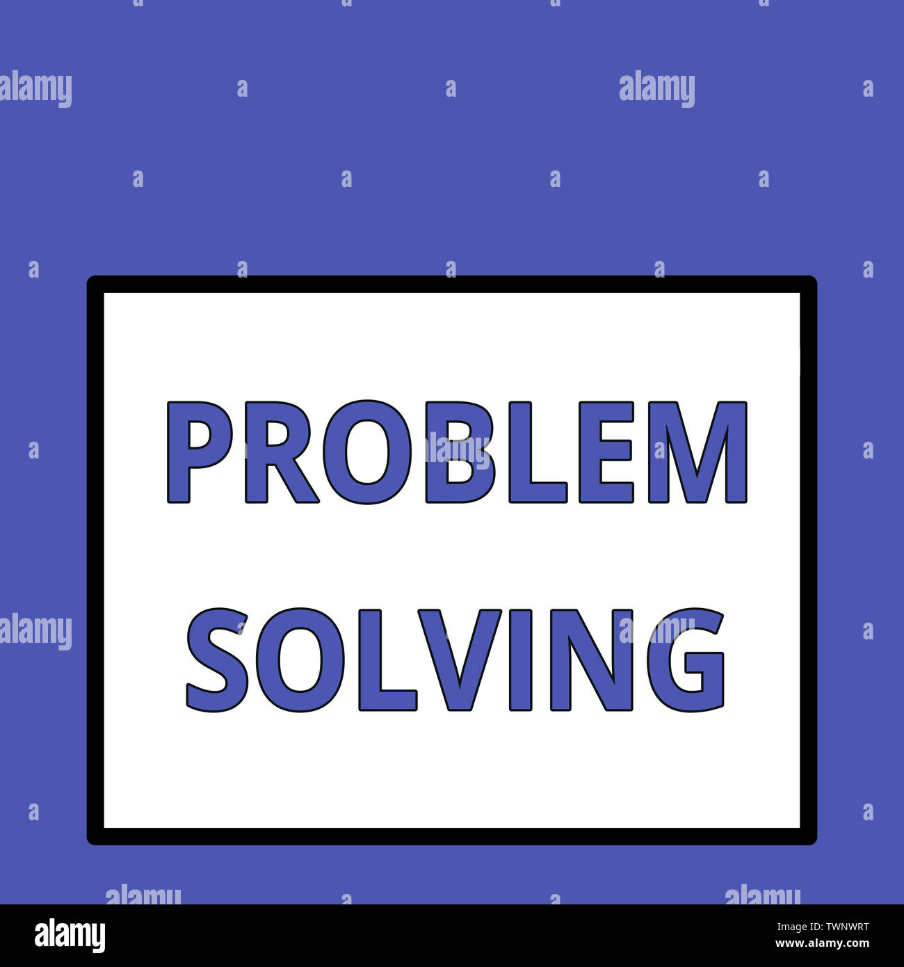 Writing note showing Problem Solving. Business concept for process of finding solutions to ...