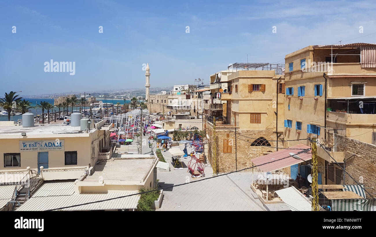 Port of sidon hi-res stock photography and images - Alamy