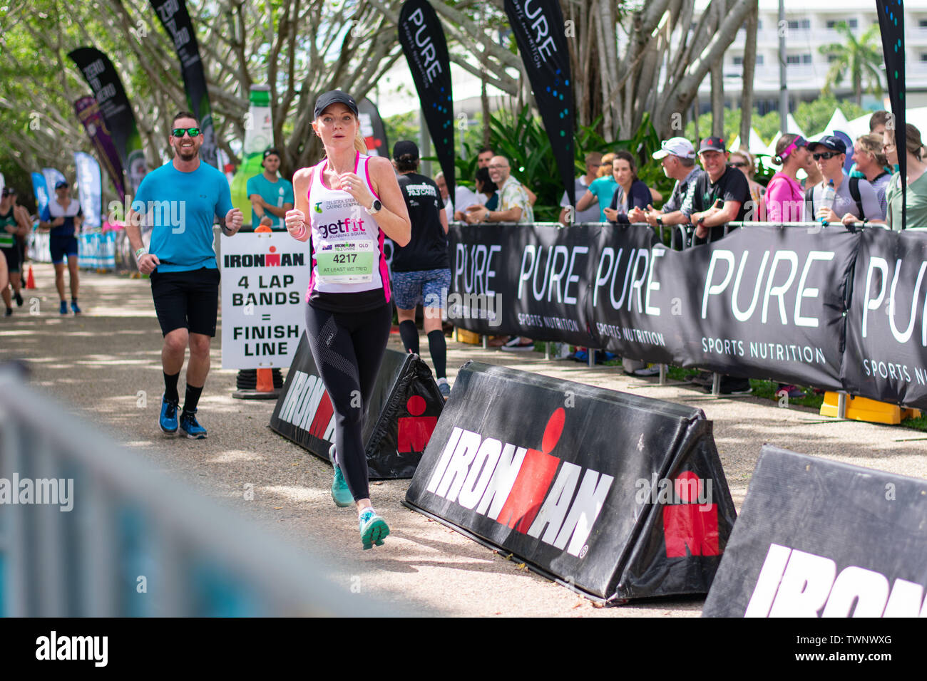 Iron Man Fun run event in Cairns, Queensland, Australia Stock Photo - Alamy
