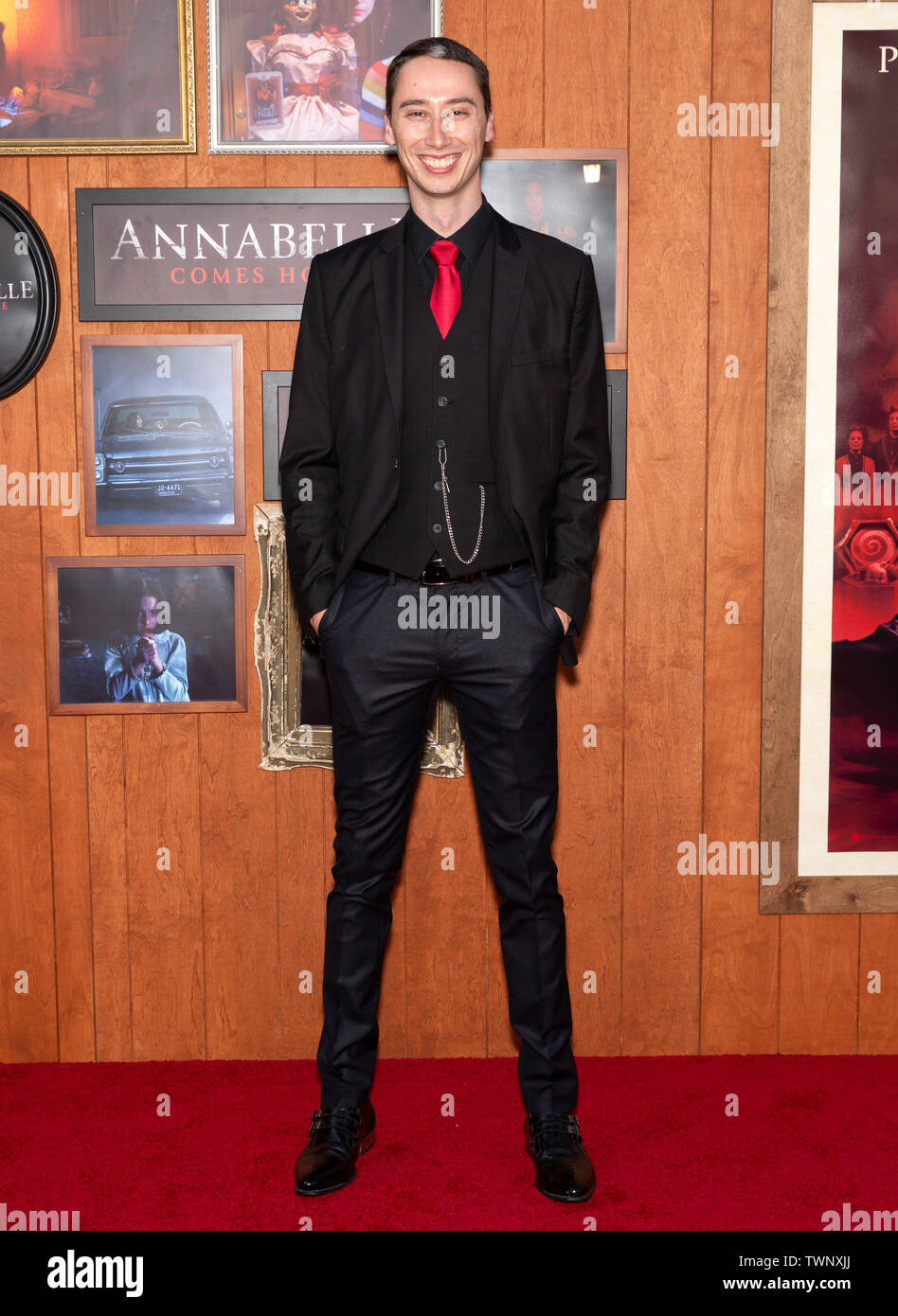 Westwood, CA - June 20, 2019: Alexander Ward attends the Premiere Of ...