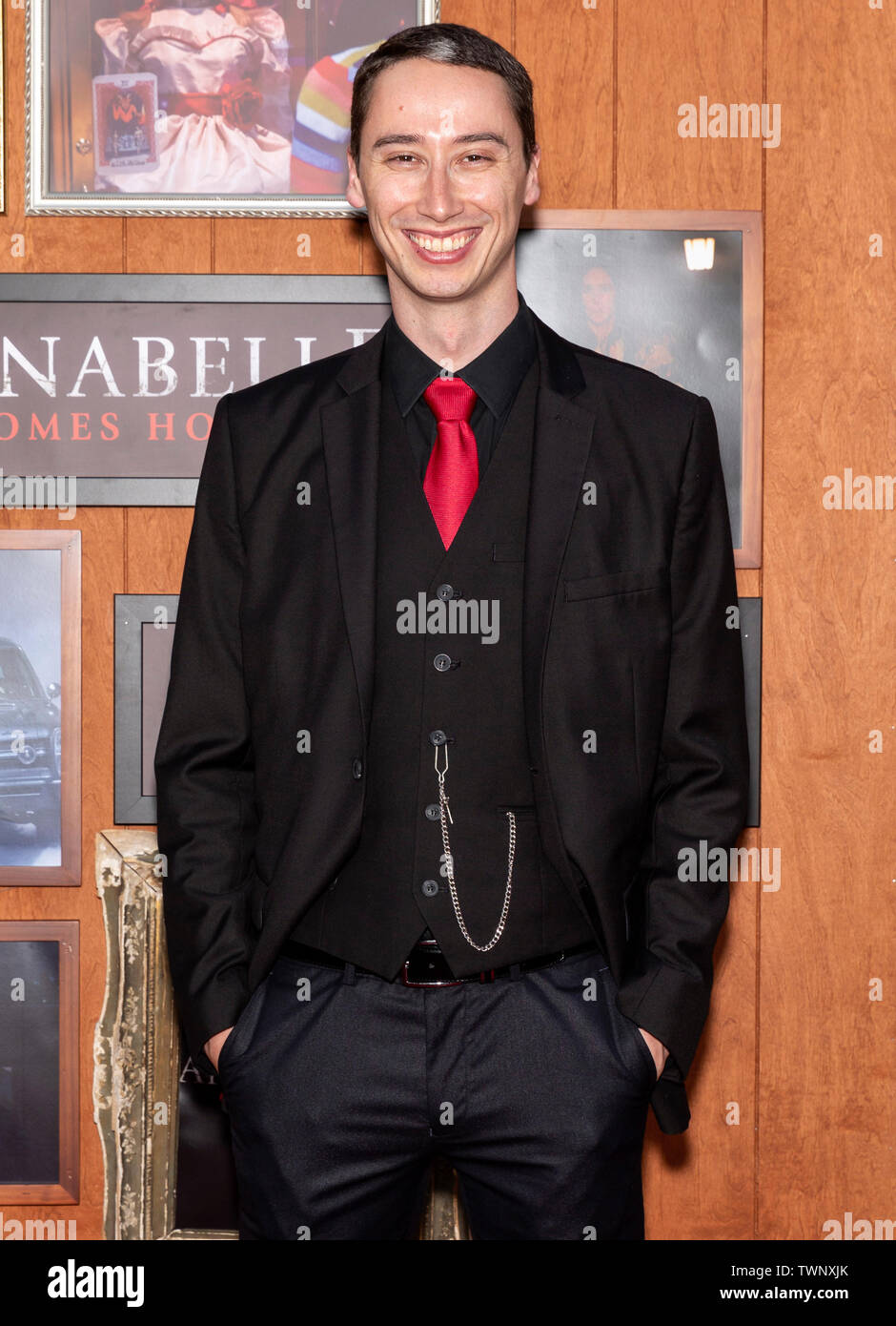 Westwood, CA - June 20, 2019: Alexander Ward attends the Premiere Of ...