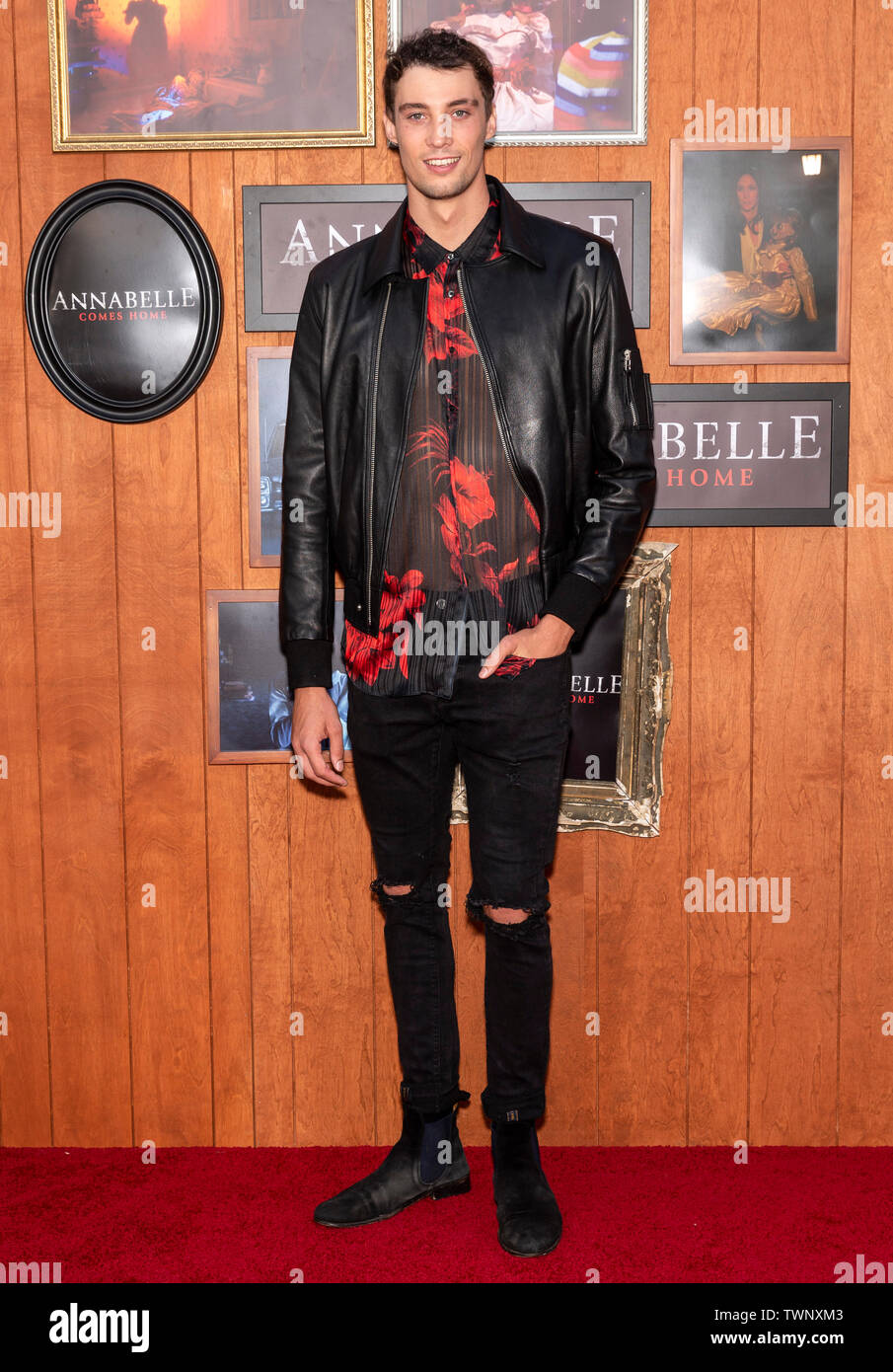 Westwood, CA - June 20, 2019: Calvyn Justus attends the Premiere Of ...