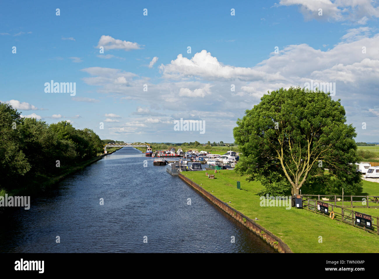 The Aire & Calder Navigational at Rawcliffe Bridge, East Yorkshire ...