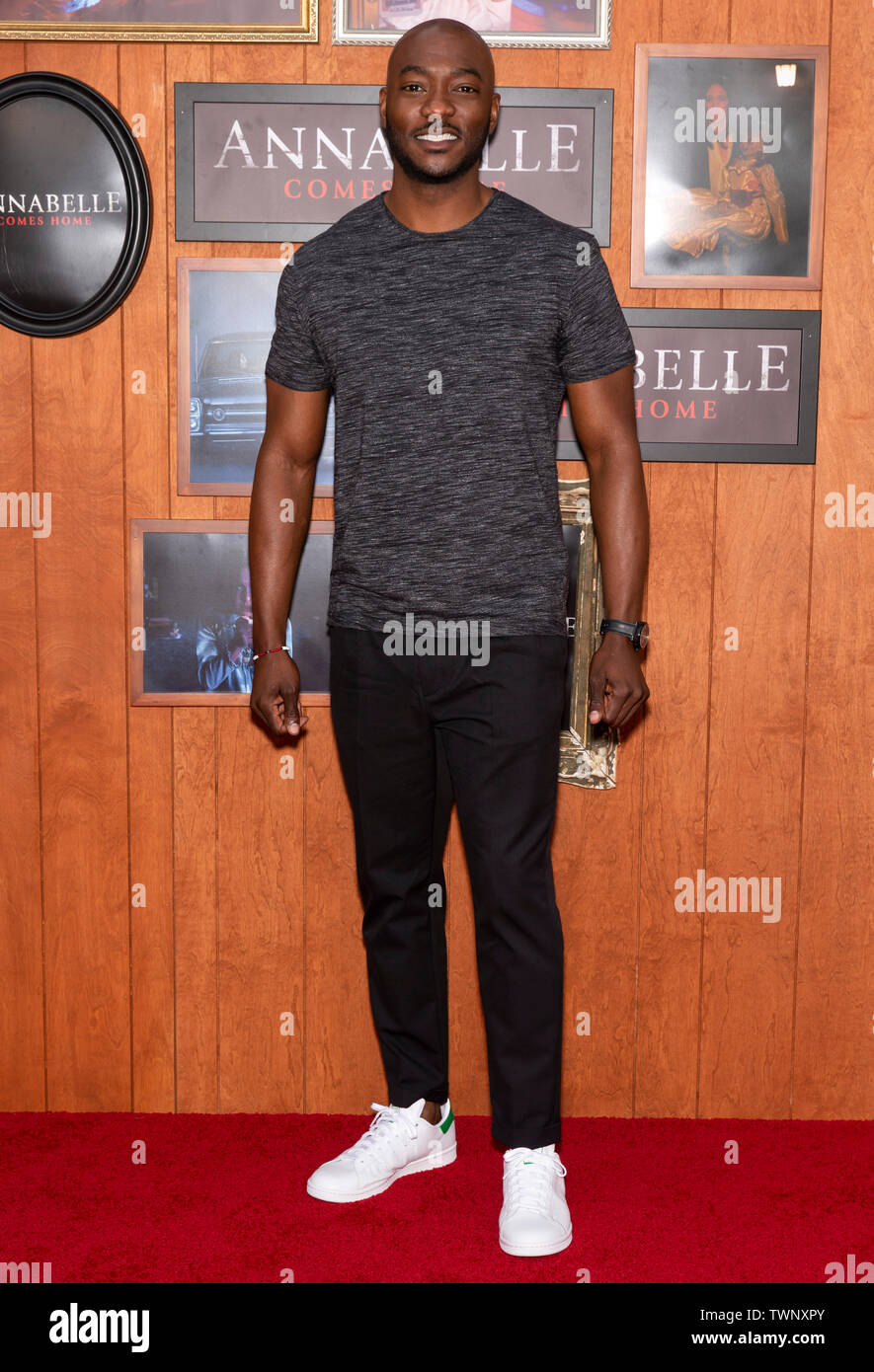 Westwood, CA - June 20, 2019: Isaiah Mustafa attends the Premiere Of ...
