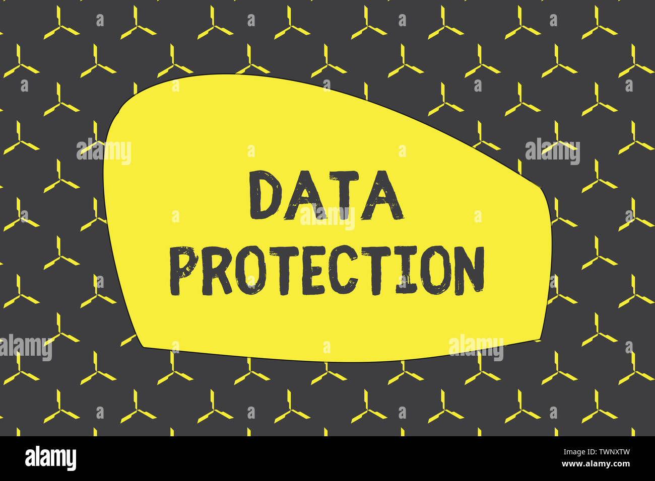 Writing note showing Data Protection. Business concept for Protect IP ...