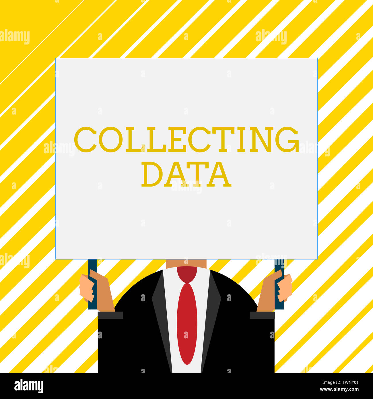 Old fashioned data collection method hi-res stock photography and ...