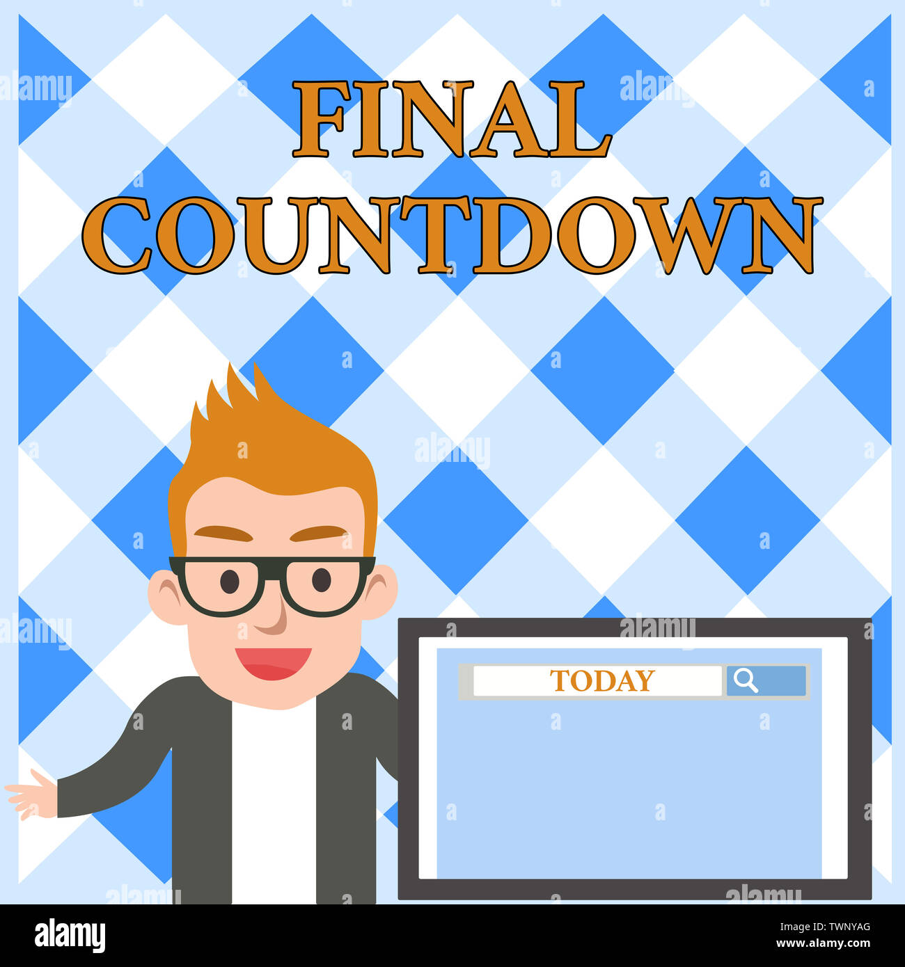 Conceptual hand writing showing Final Countdown. Concept meaning Last ...