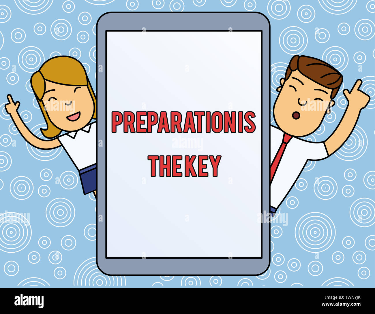Word writing text Preparation Is The Key. Business photo showcasing it ...