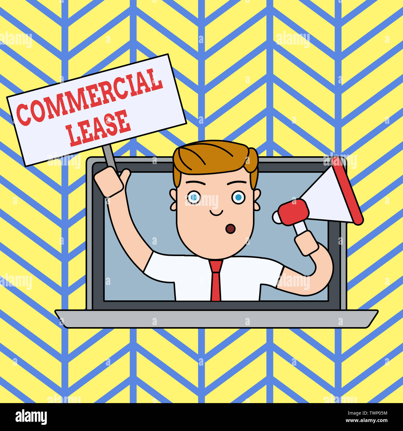 Handwriting text writing Commercial Lease. Conceptual photo refers to ...