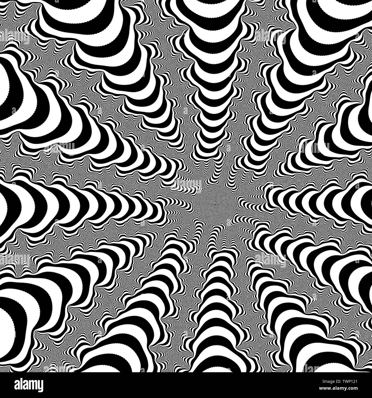 An image created using computer graphics, a picture of a mathematical ...