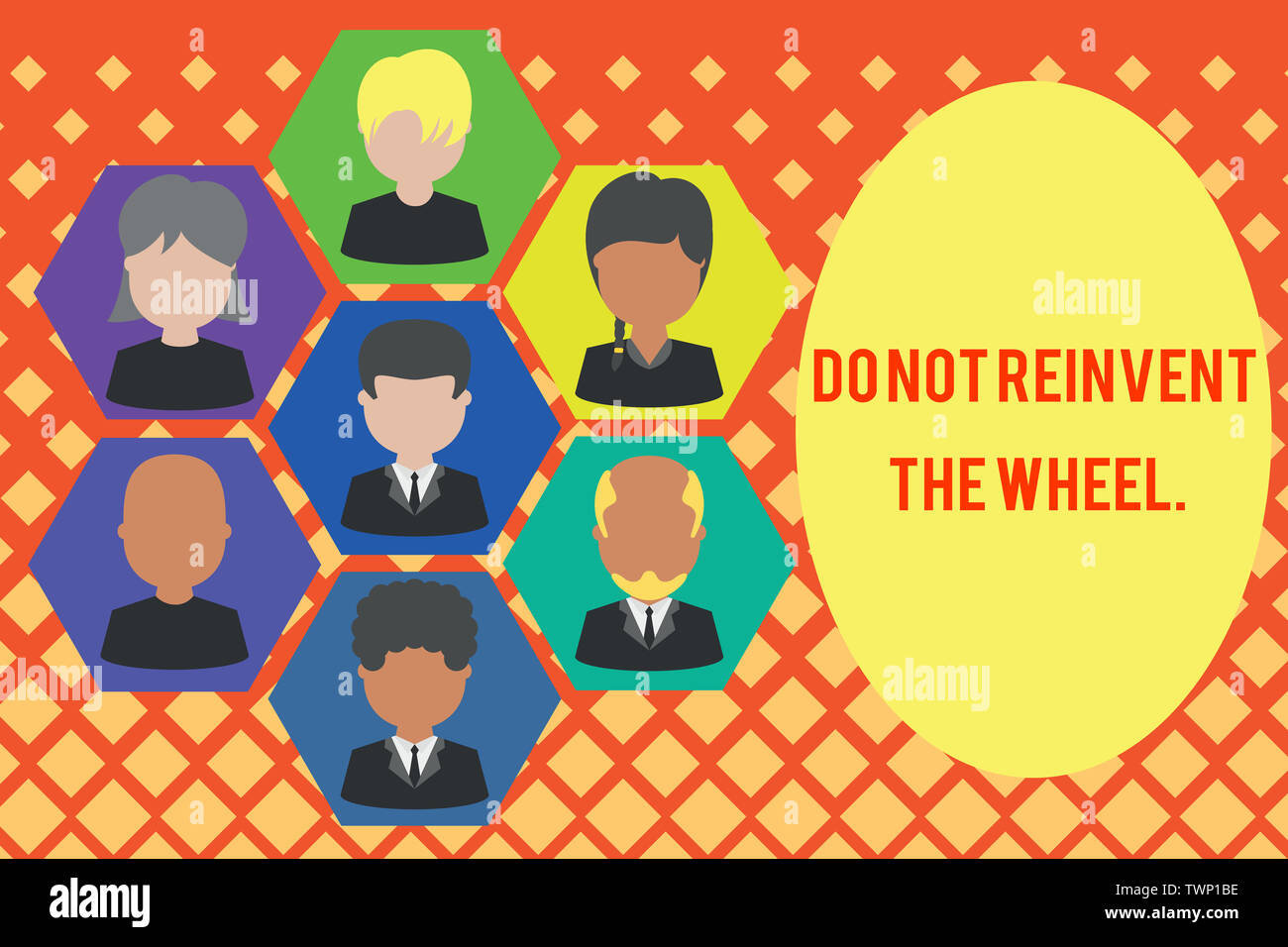 Word writing text Do Not Reinvent The Wheel. Business photo showcasing ...
