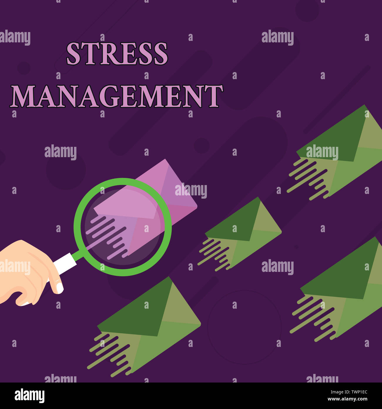 Handwriting text Stress Management. Conceptual photo method of limiting ...