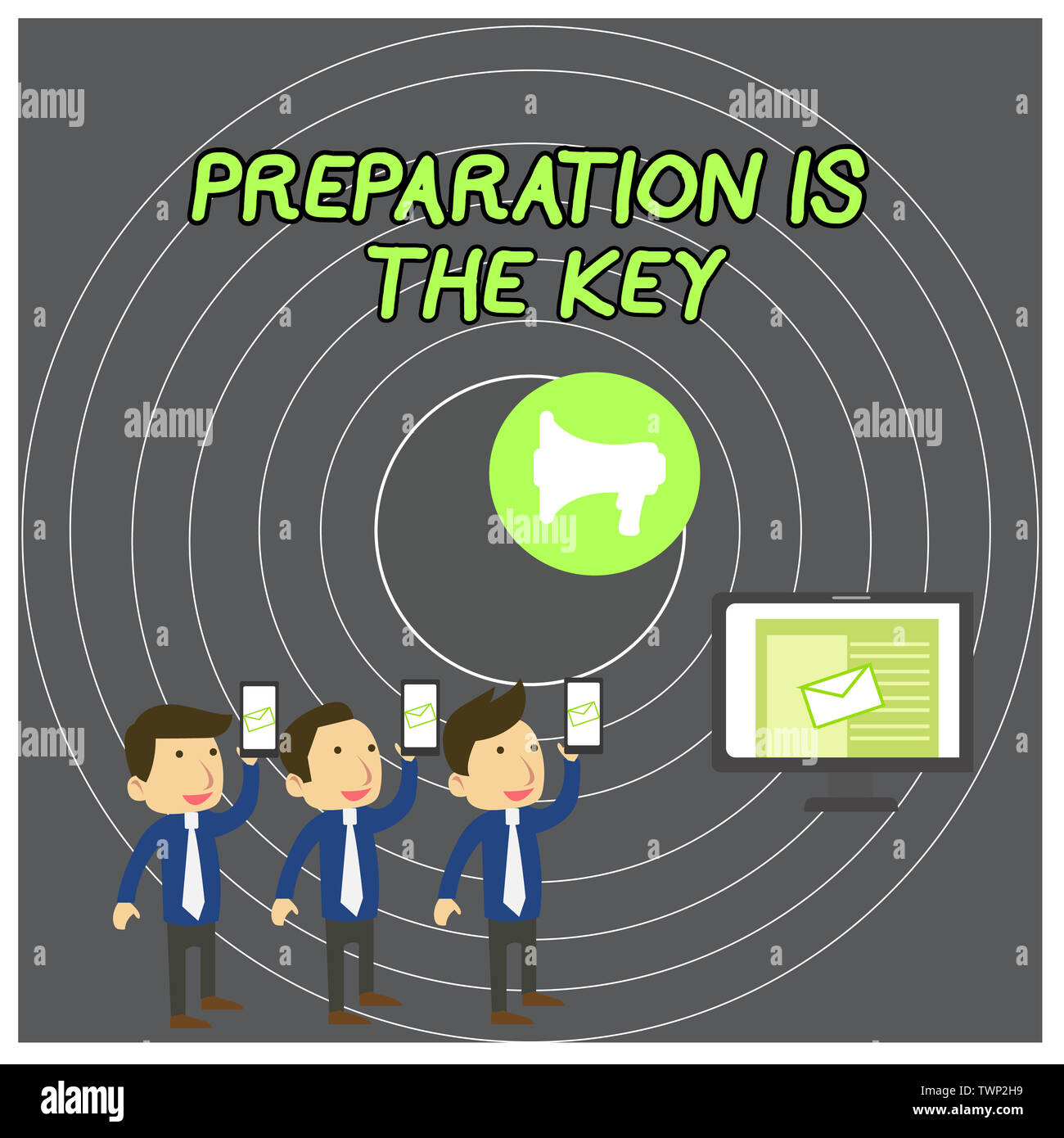 Preparation is the key to success Cut Out Stock Images & Pictures - Alamy