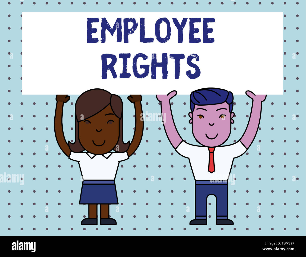 Conceptual hand writing showing Employee Rights. Concept meaning All ...