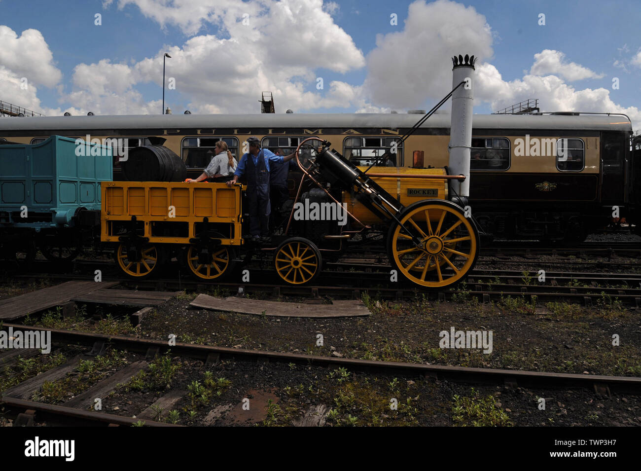 Rainhill trials hi-res stock photography and images - Alamy