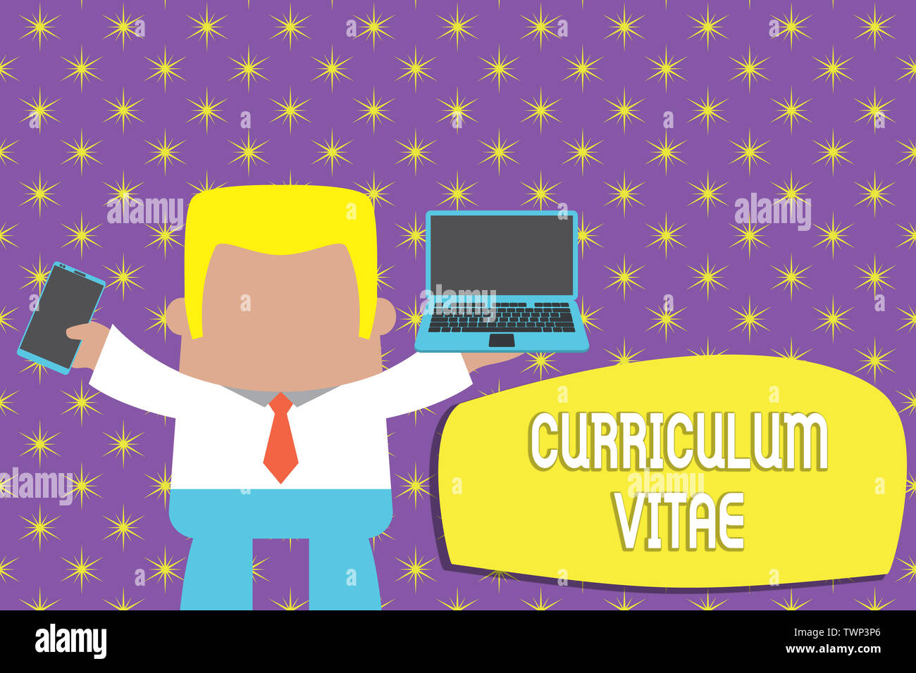 Conceptual hand writing showing Curriculum Vitae. Concept meaning ...