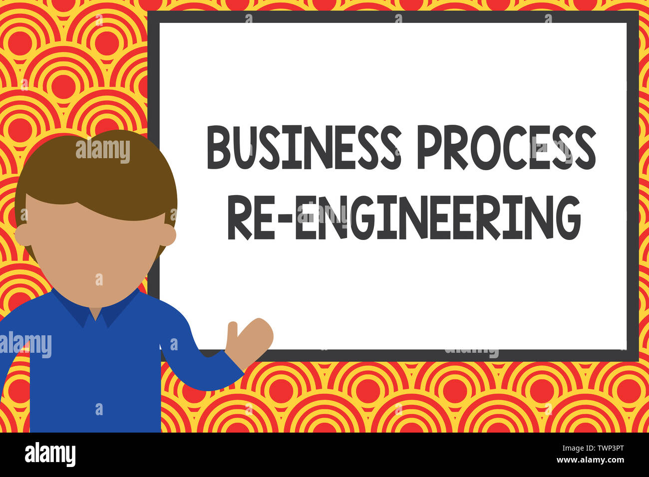 Handwriting text writing Business Process Re Engineering. Conceptual ...