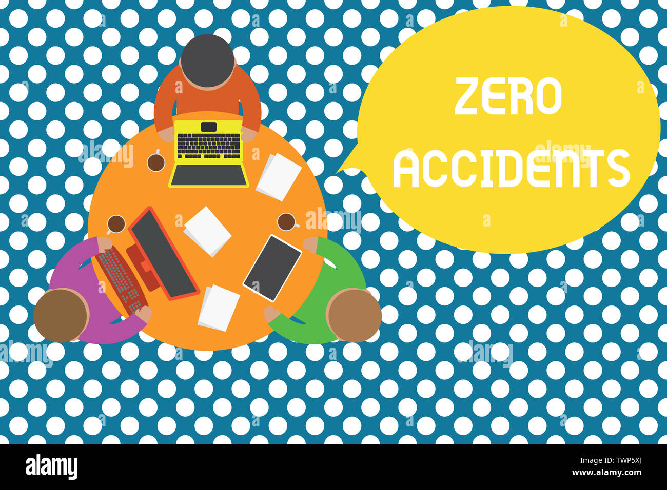 Zero accidents Cut Out Stock Images & Pictures - Alamy