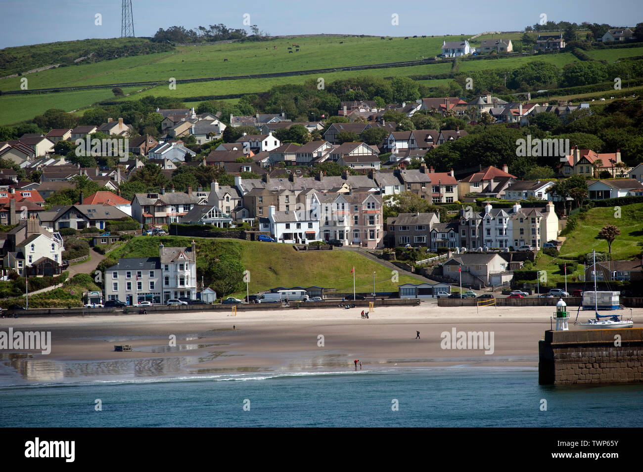 Port Erin, Isle of Man, British Isles Stock Photo - Alamy