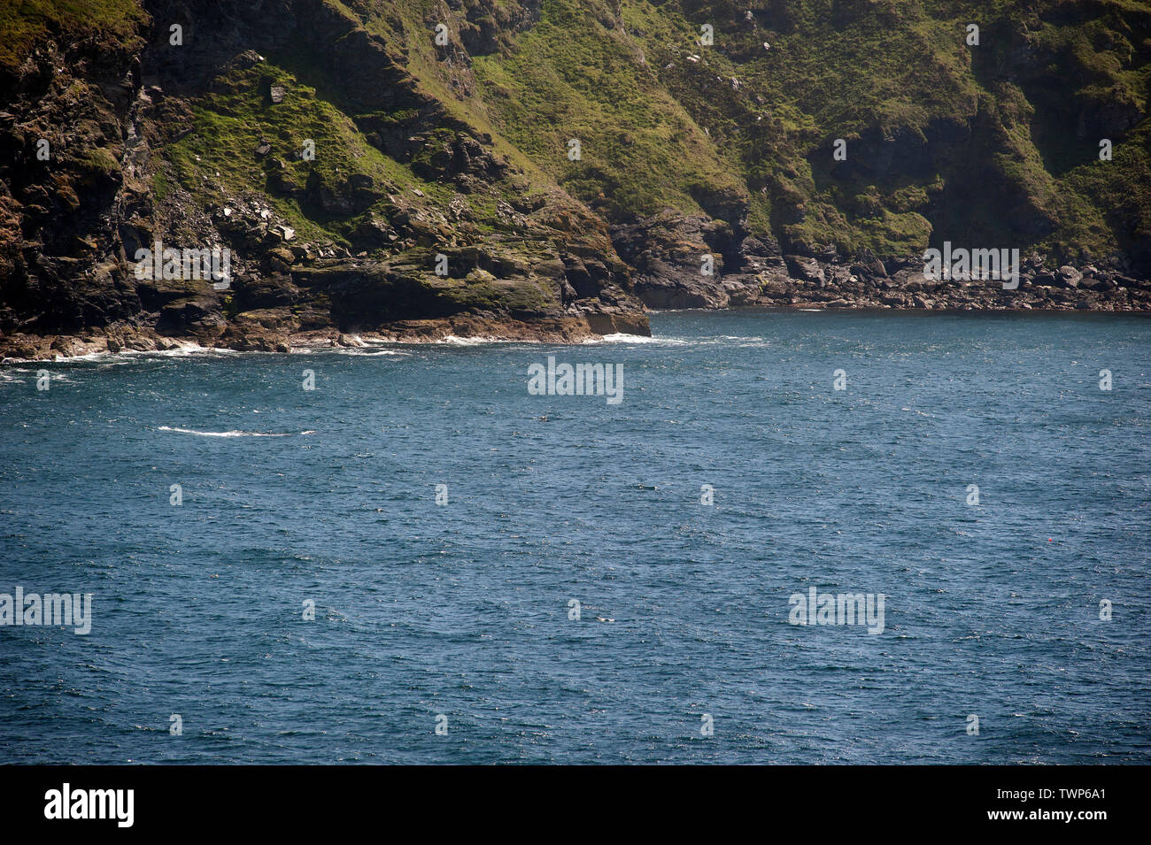 Irish Sea off Port Erin, Isle of Man, British Isles Stock Photo - Alamy