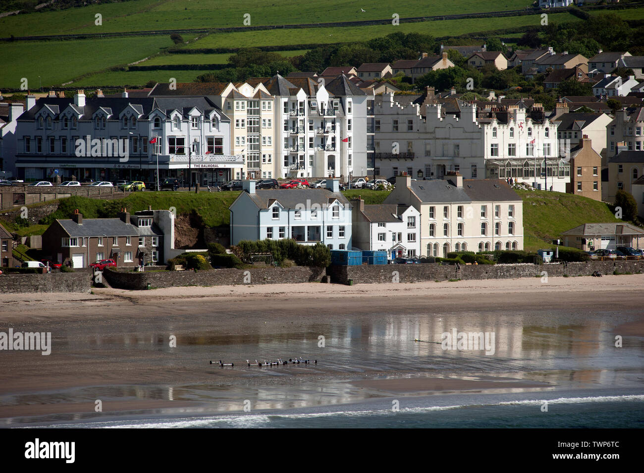 Port Erin, Isle of Man, British Isles Stock Photo - Alamy