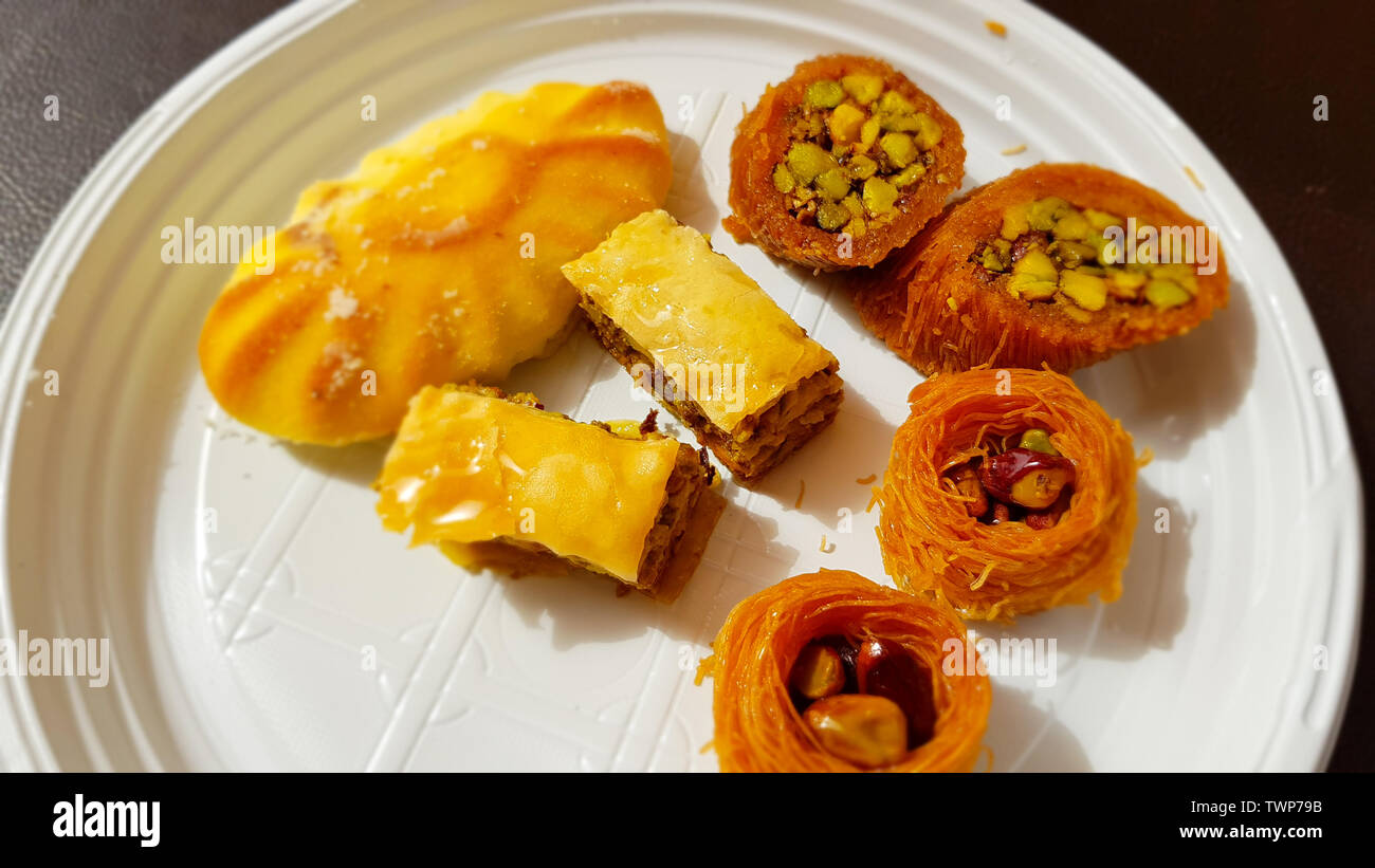 Lebanese pastries hi-res stock photography and images - Alamy