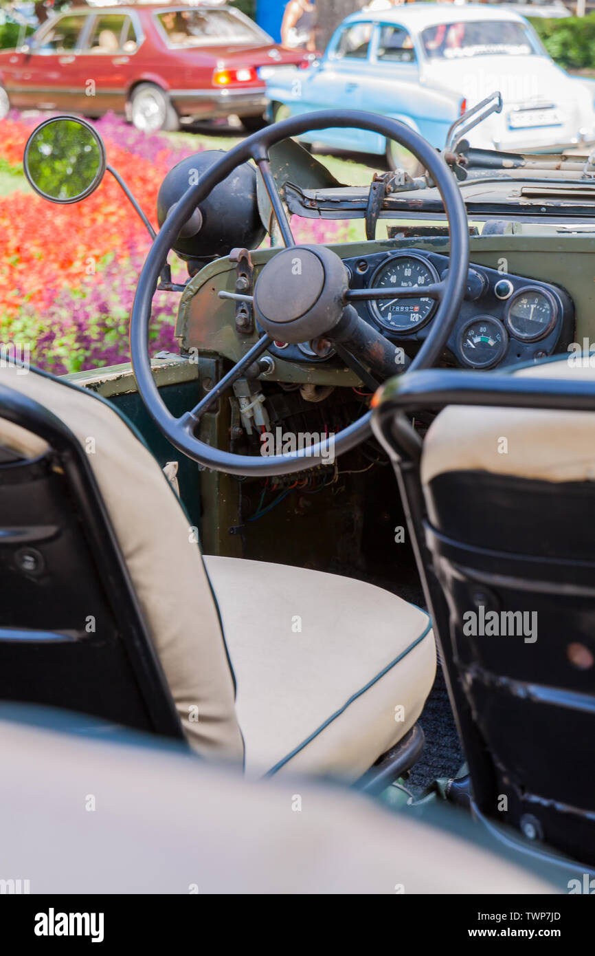 Details of vintage car close up Stock Photo - Alamy