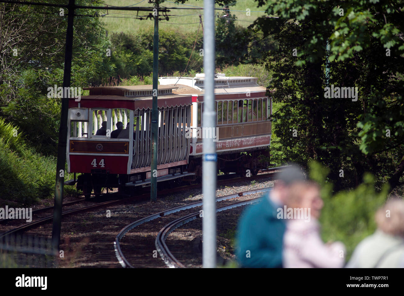 Tram manx hi-res stock photography and images - Alamy