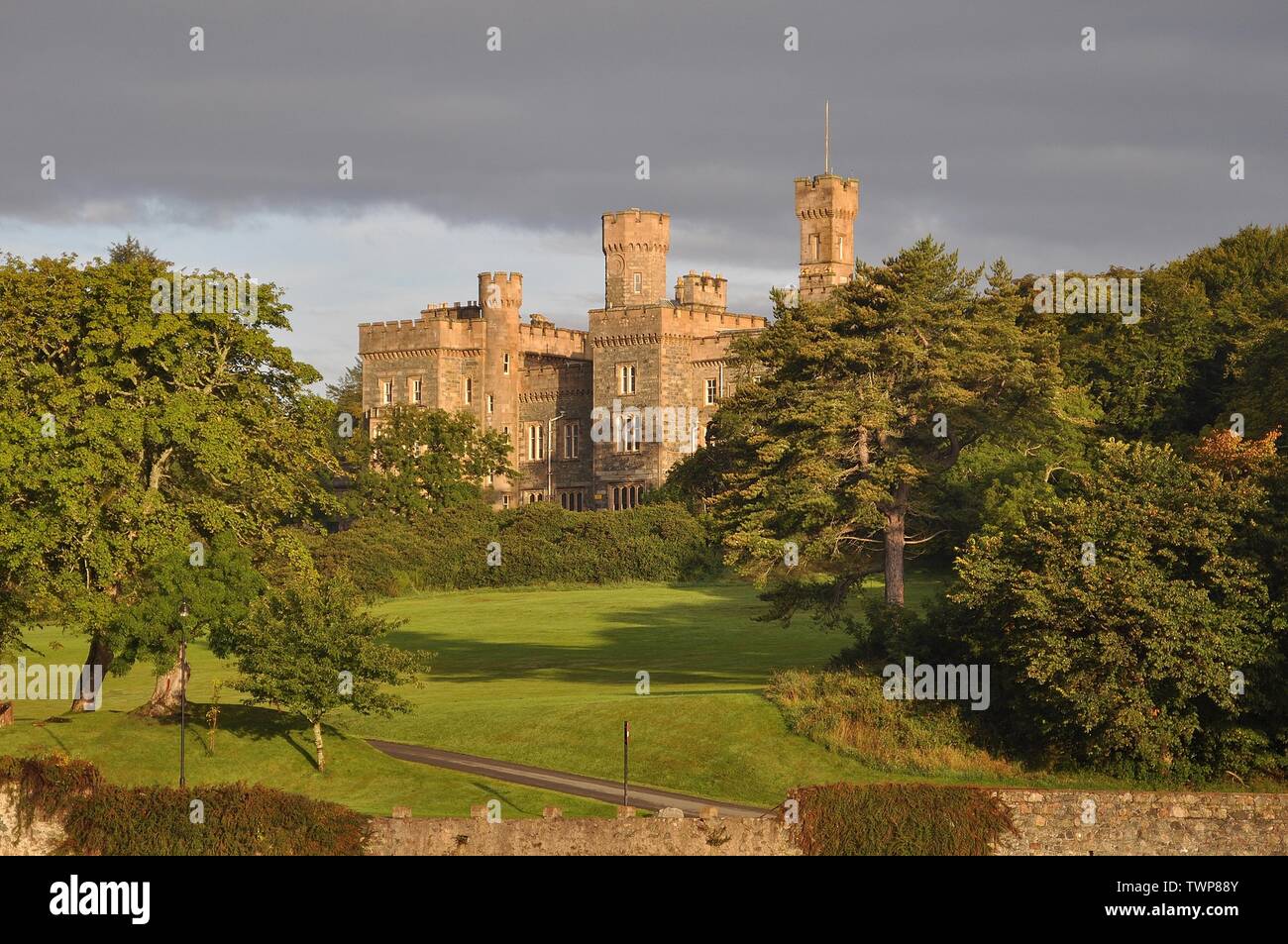 LEWS CASTLE, STORNOWAY, OUTER HEBRIDES, SCOTLAND Stock Photo - Alamy