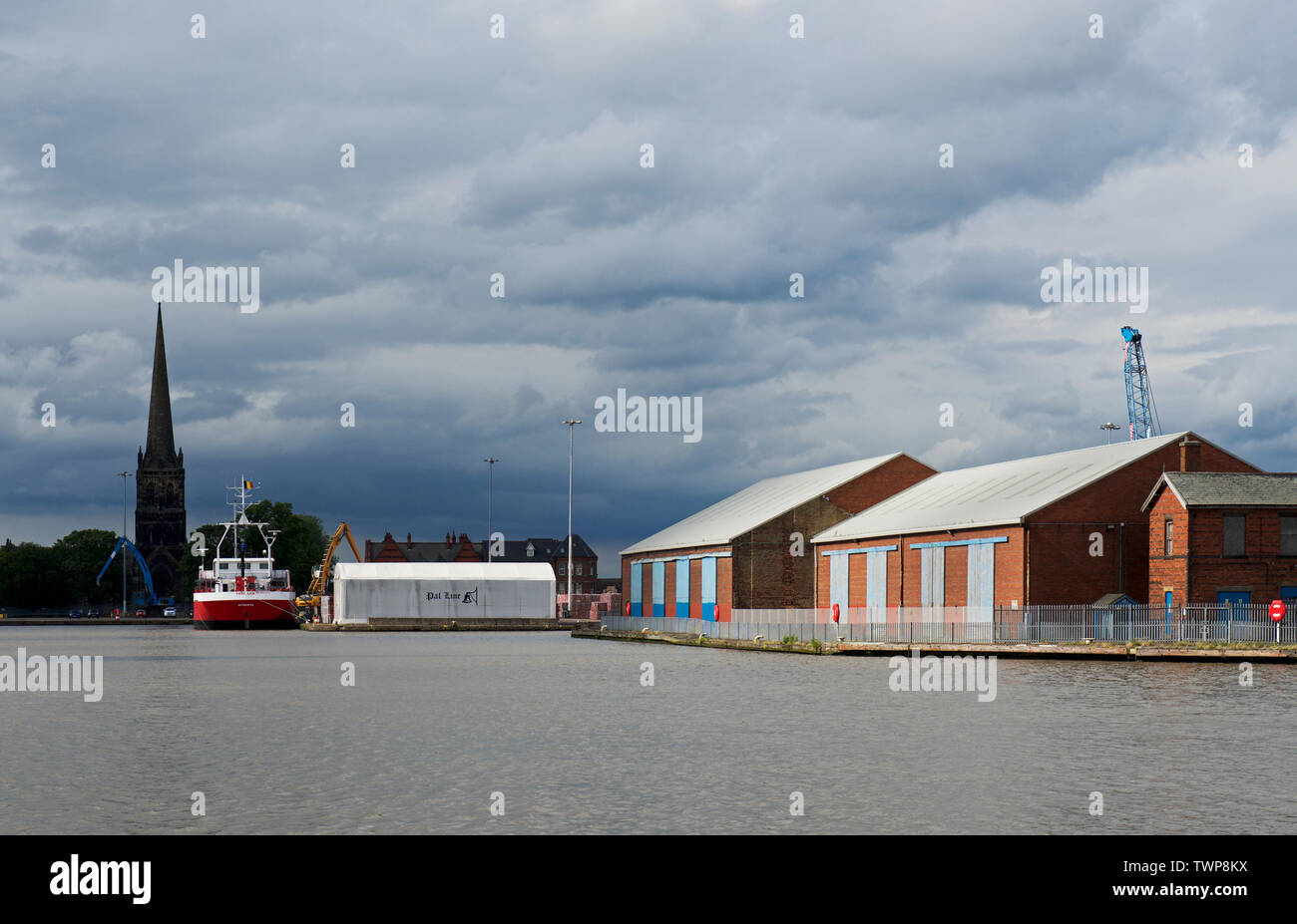 Goole Docks, Goole, East Yorkshire, England Stock Photo - Alamy