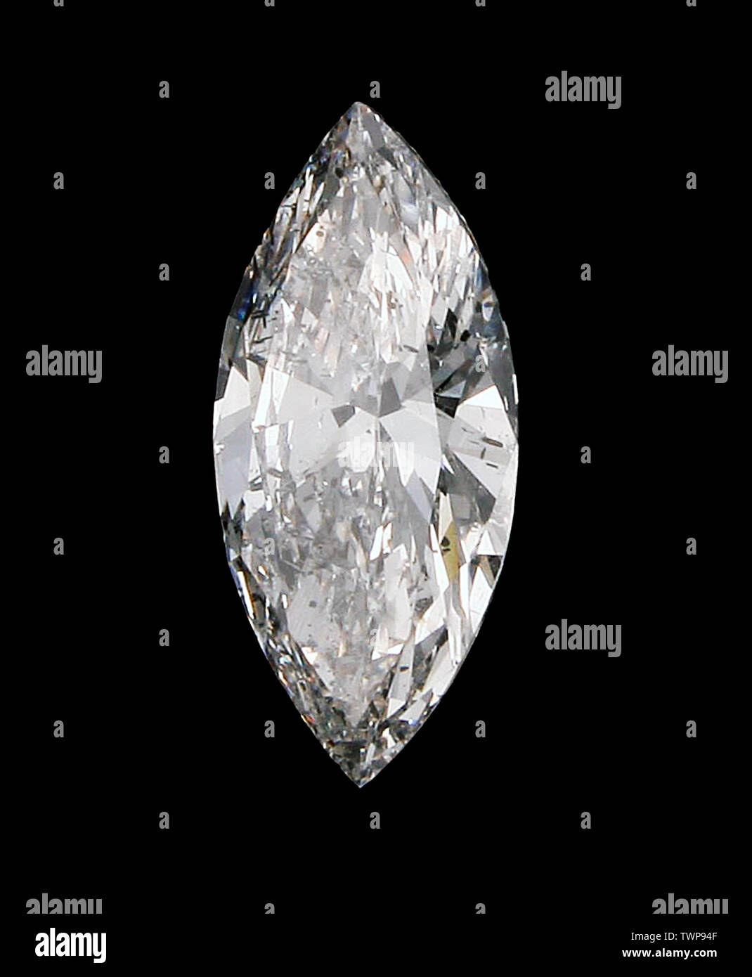 STILL LIFE OF A OVAL SHAPED DIAMOND Stock Photo - Alamy