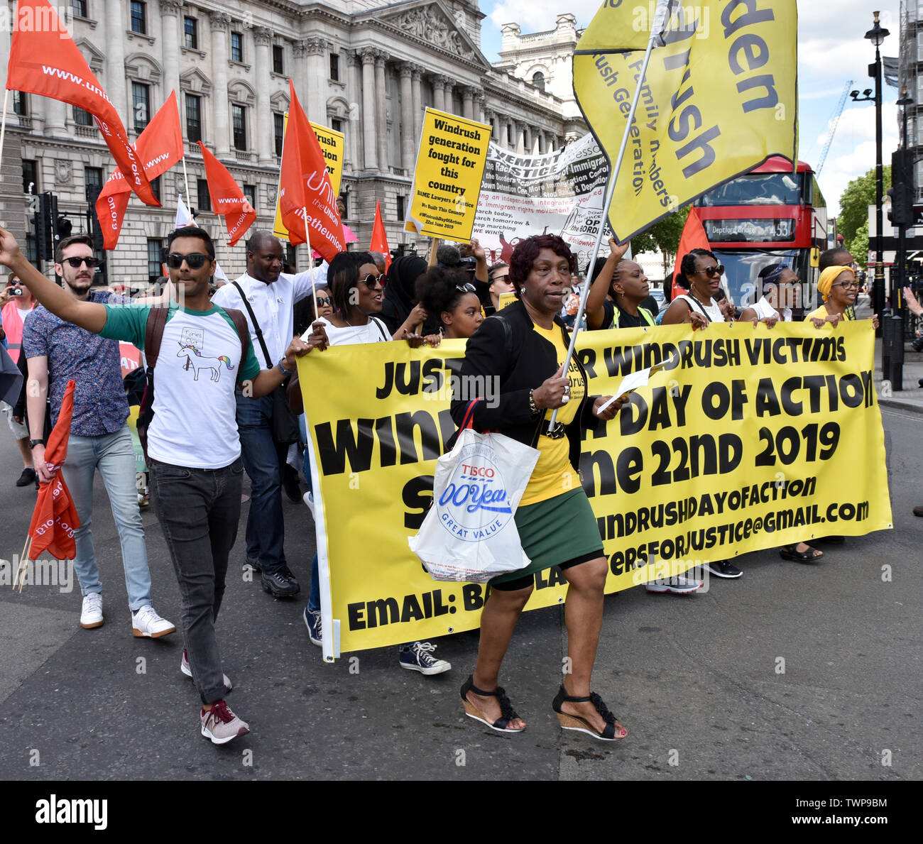 Windrush day of action hi-res stock photography and images - Alamy