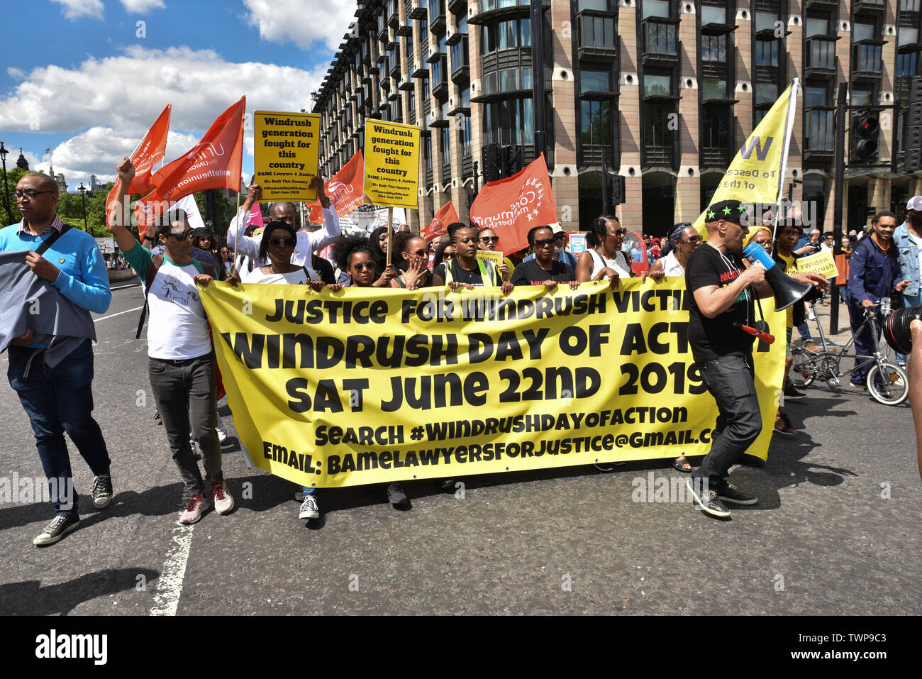 Windrush day of action hi-res stock photography and images - Alamy