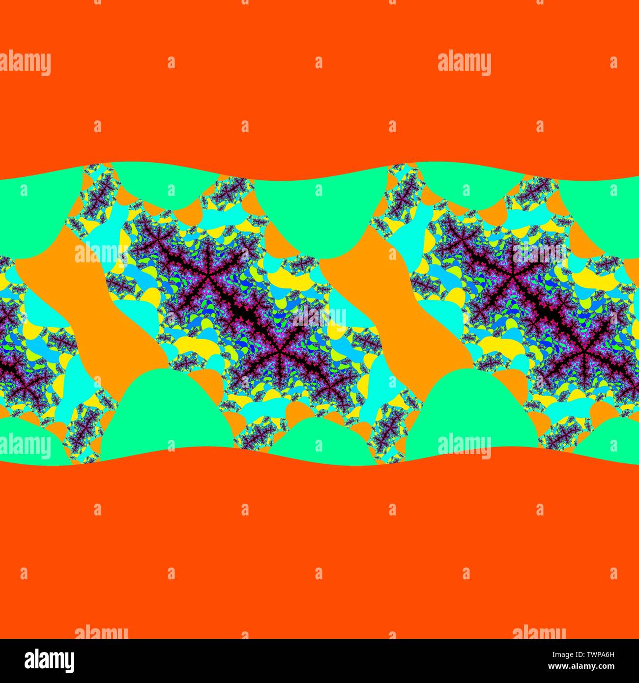 An image created using computer graphics, a picture of a mathematical ...