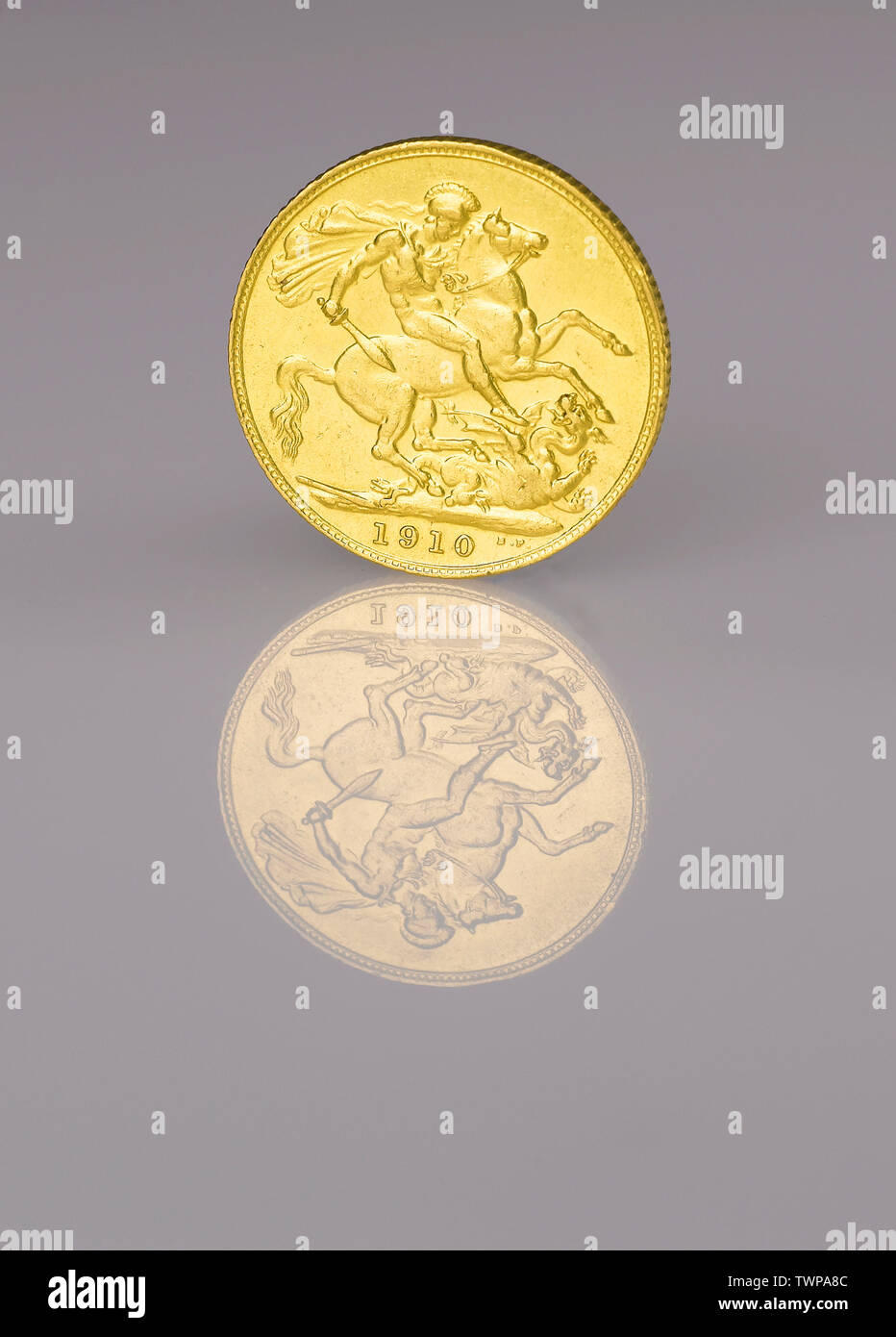 STILL LIFE OF GOLD COINS Stock Photo - Alamy