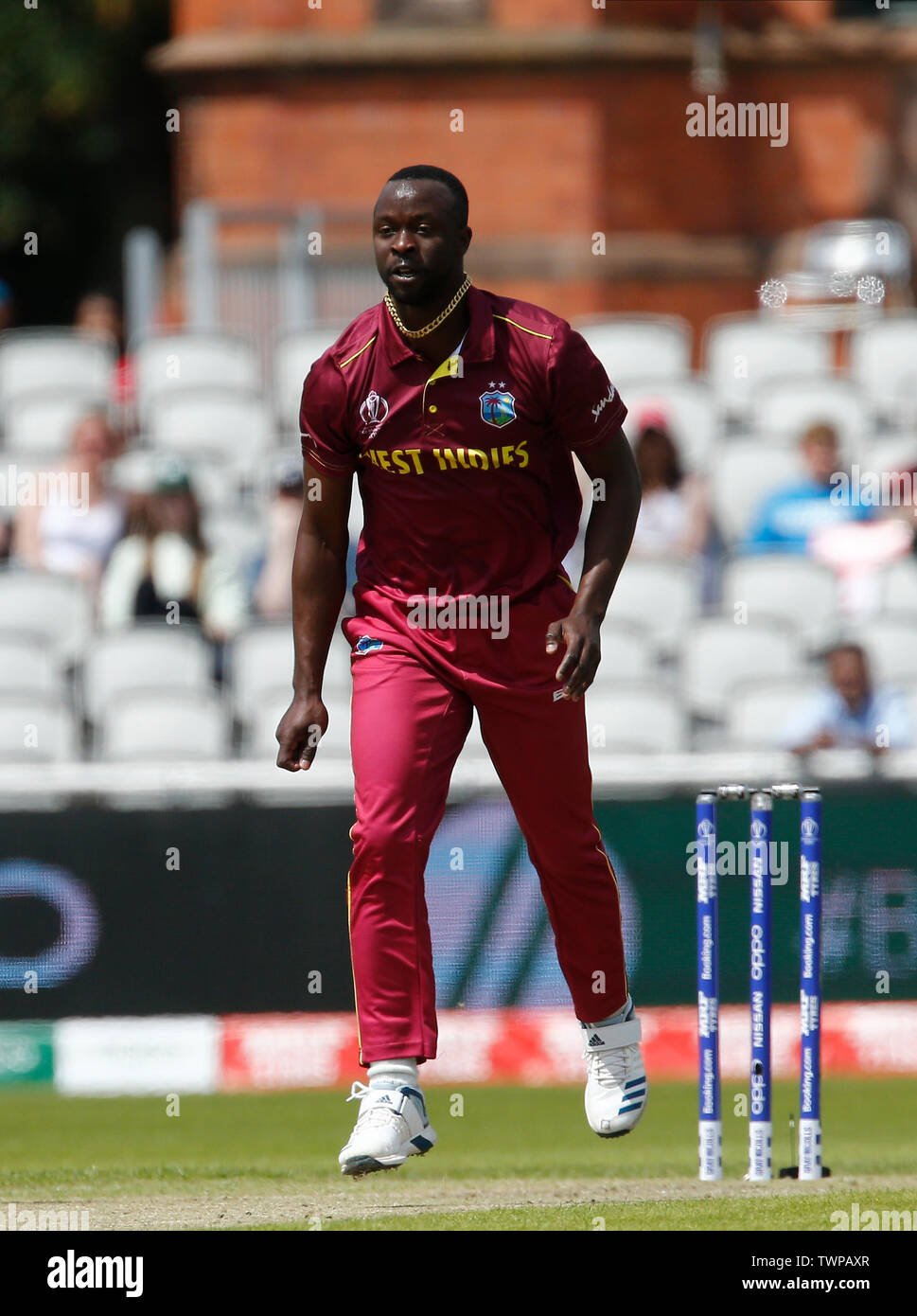 Old Trafford, Manchester, UK. 22nd June, 2019. ICC World Cup cricket ...