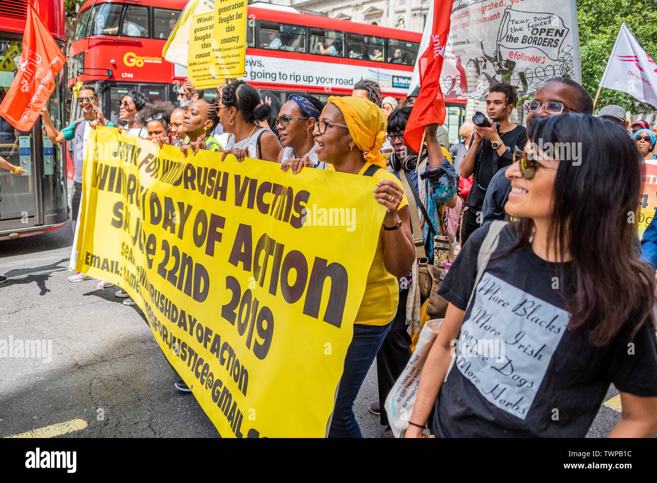 Windrush day of action hi-res stock photography and images - Alamy