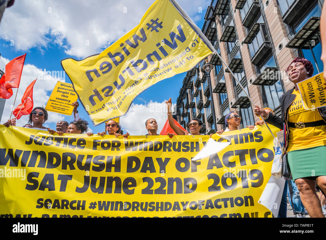 Windrush day of action hi-res stock photography and images - Alamy