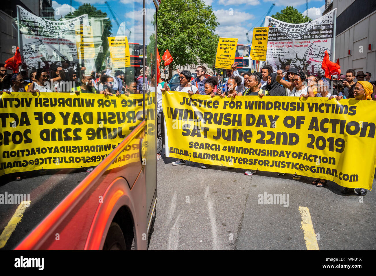 Windrush day of action hi-res stock photography and images - Alamy