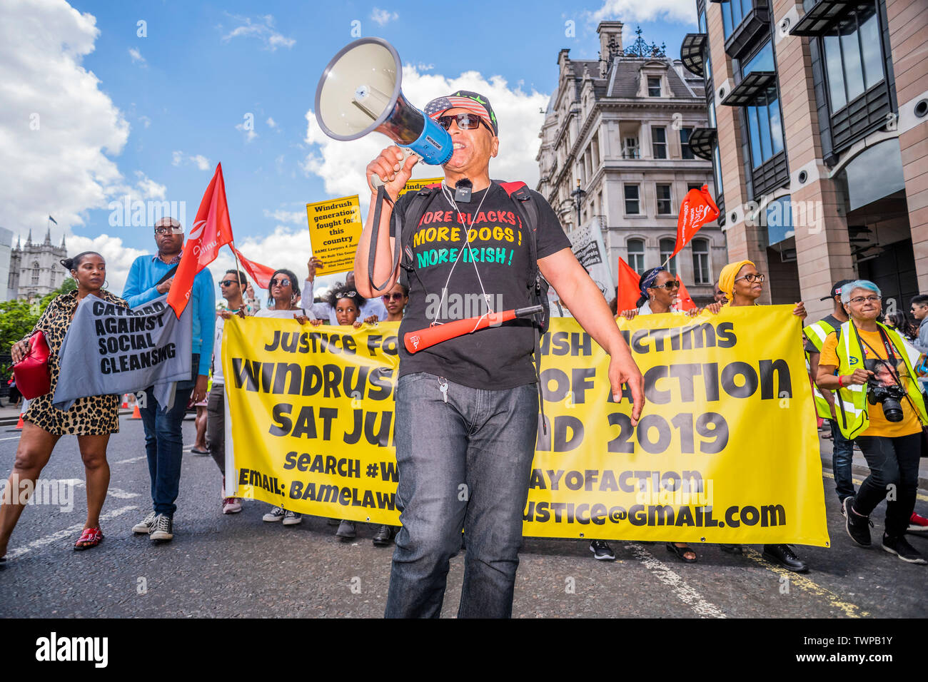 Windrush descendents hi-res stock photography and images - Alamy