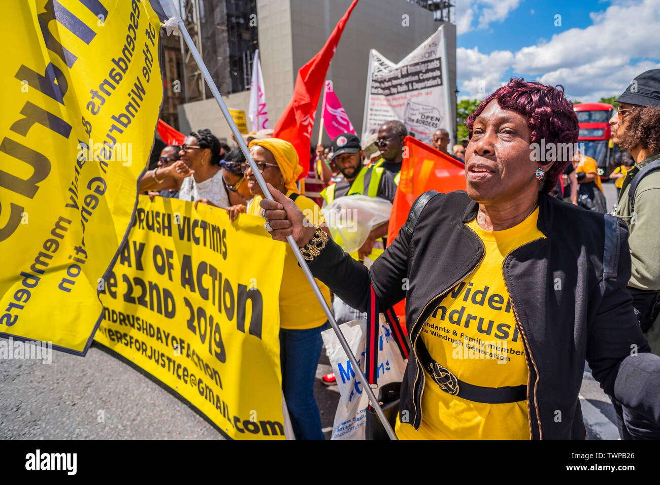 Windrush day of action hi-res stock photography and images - Alamy