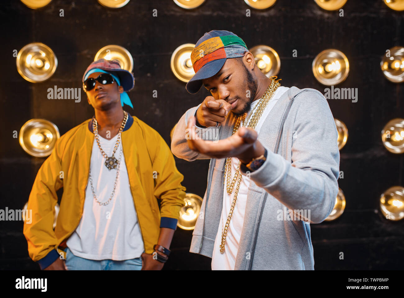 Live performance rap artists on hi-res stock photography and images - Alamy