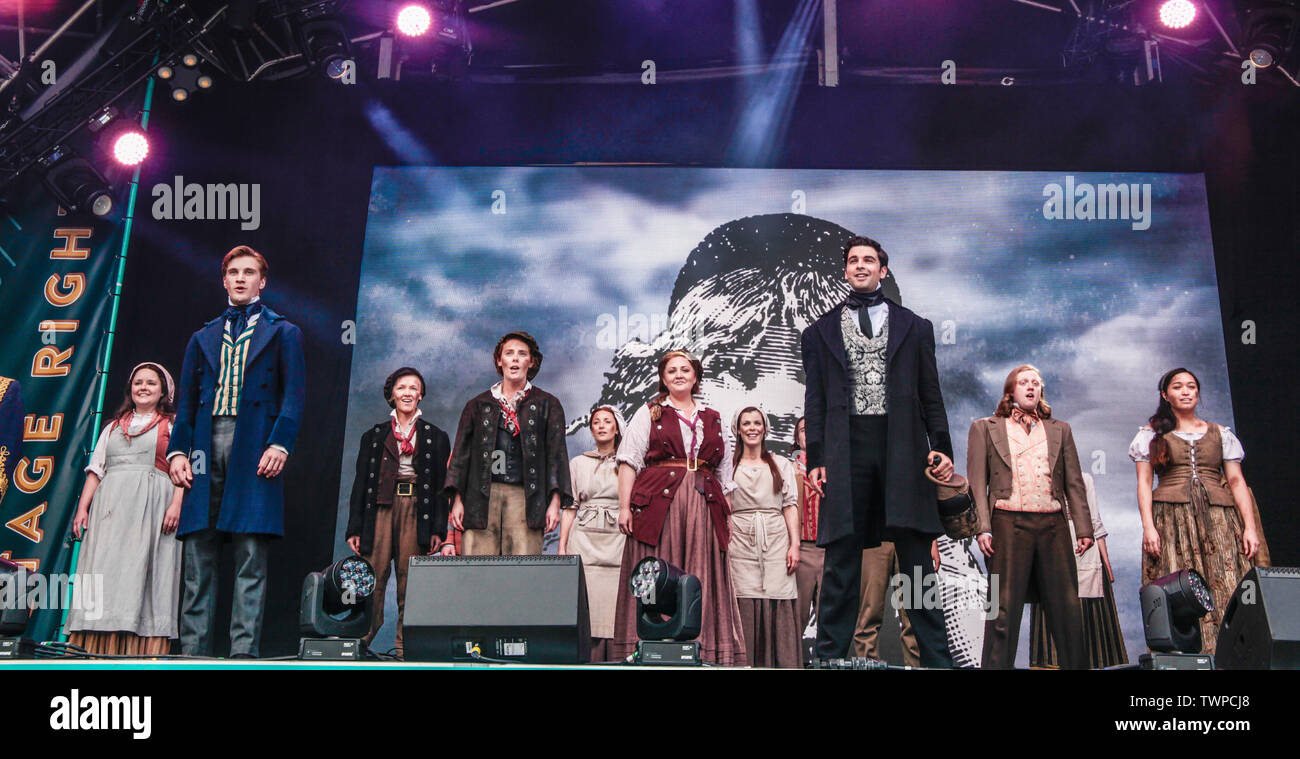 London, UK. 22 June 2019 London UK This weekend, the cast of London’s ...